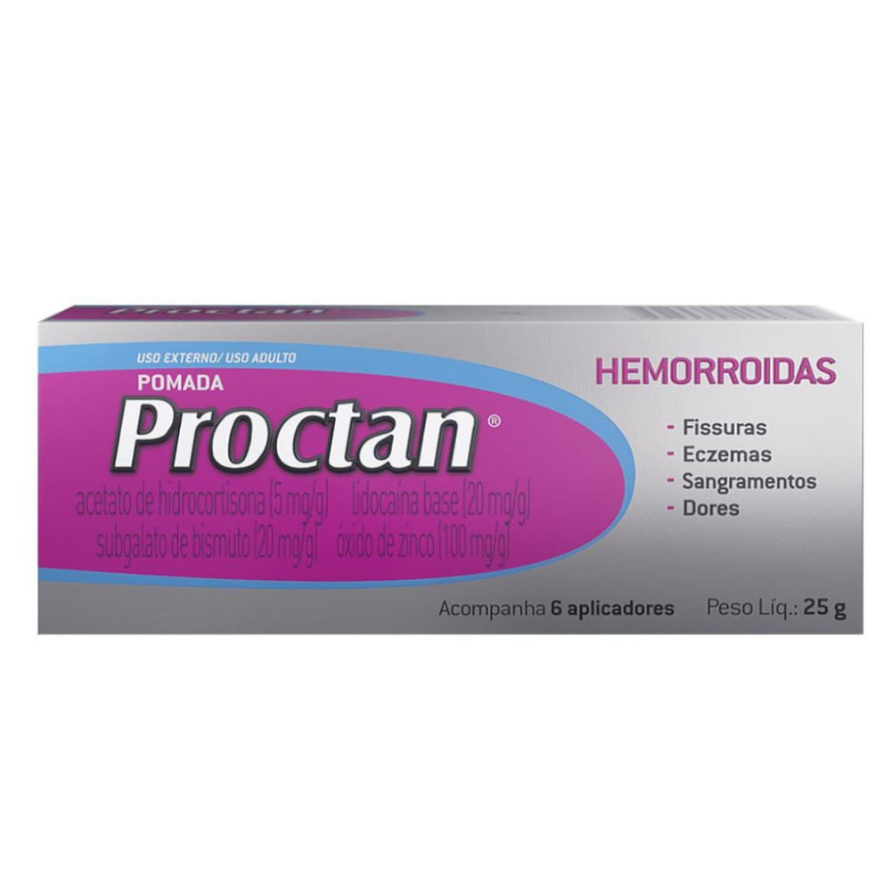 Creme para Tratamento de Hemorroidas Proctan 25g