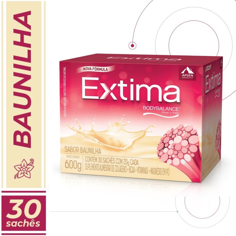 Suplemento Alimentar Extima Apsen 30 Sachês De 2g - Drogaria Venancio