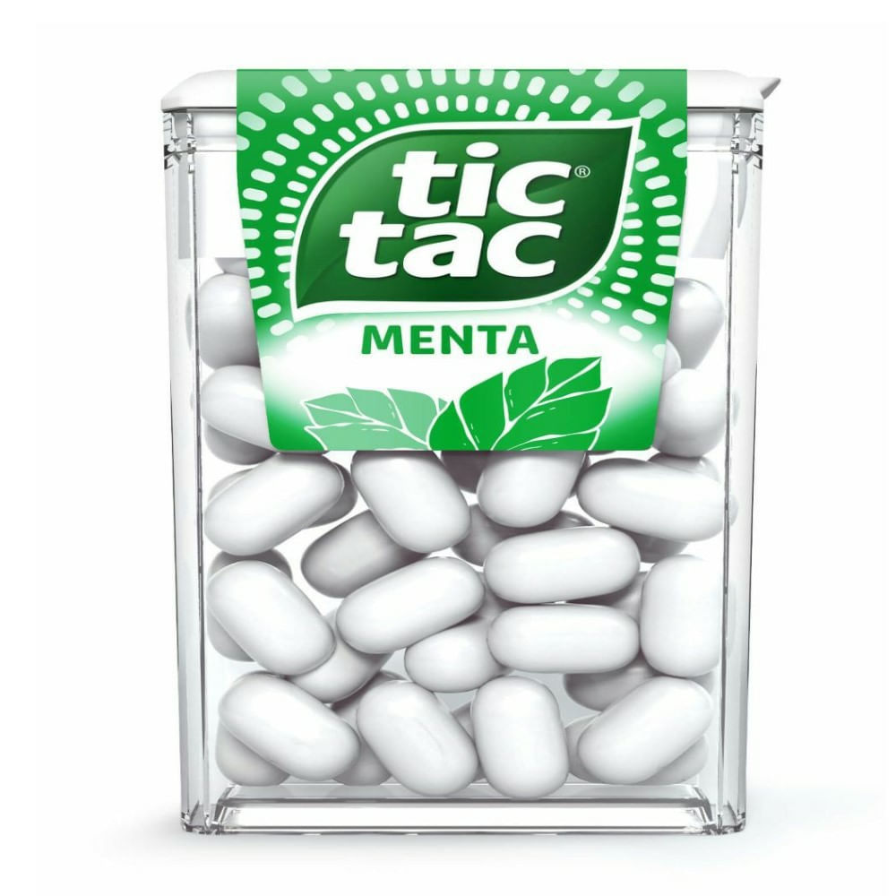 Tic Tac Pastilhas Sabor Menta 14,5g - Drogaria Venancio