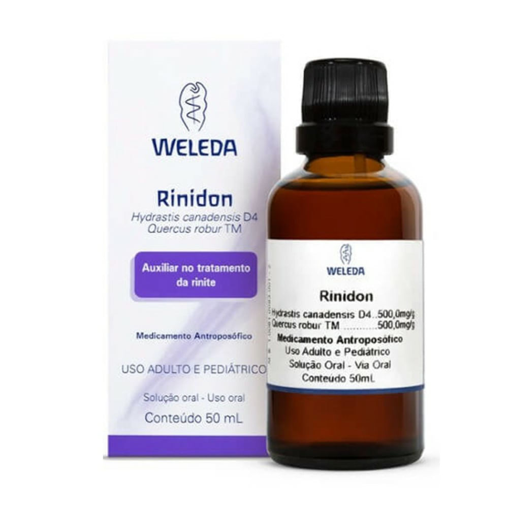 Rinidon Weleda Solução Oral 50ml
