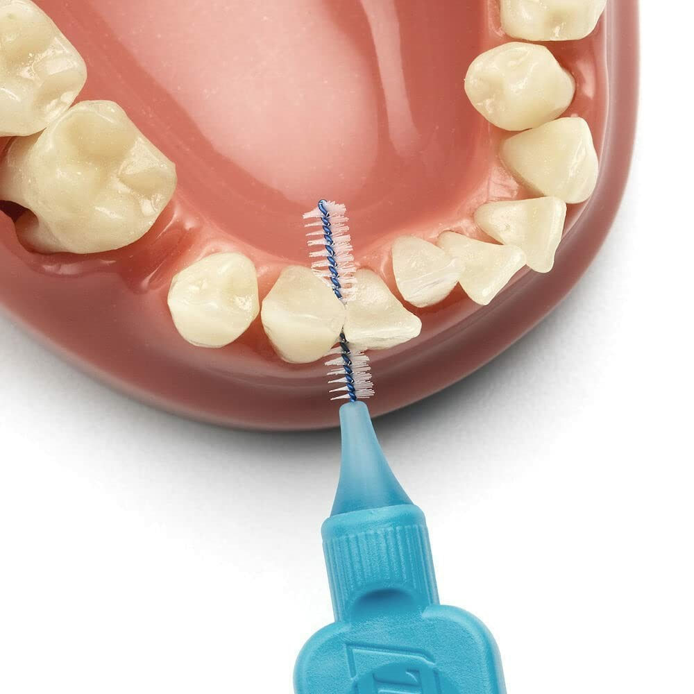 Escova Interdental Brush TePe Original 0,6mm Azul 8 Unidades