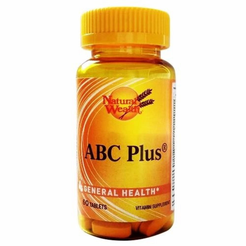 Multivitamínico Abc Plus Natural Wealth 60 Tablets