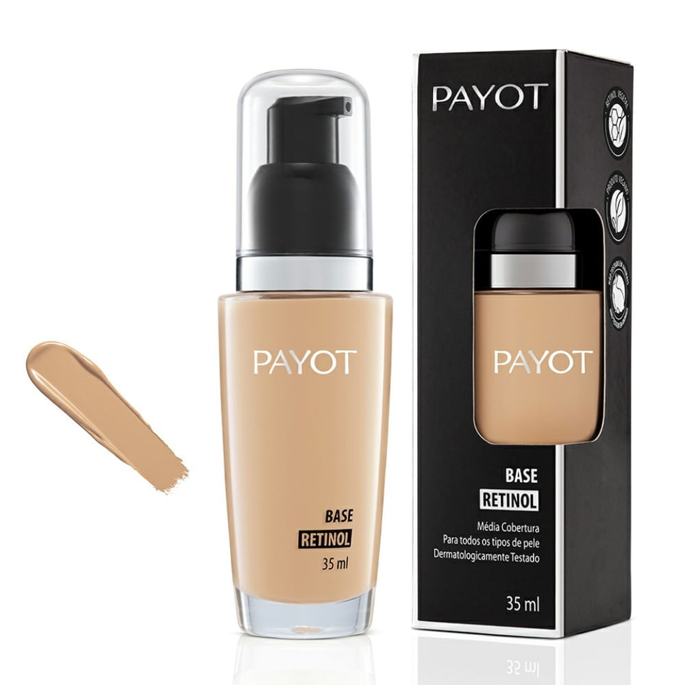 Base Retinol Payot Cor 50 - 35ml - Drogaria Venancio