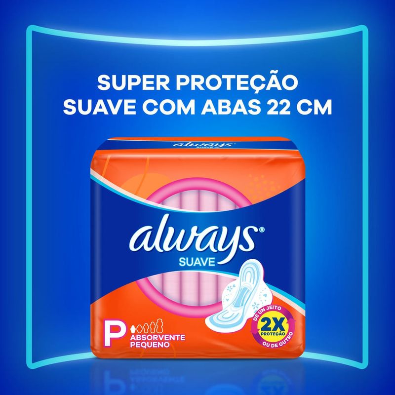Absorvente Always Suave Com Abas P 16 Unidades - Drogaria Venancio