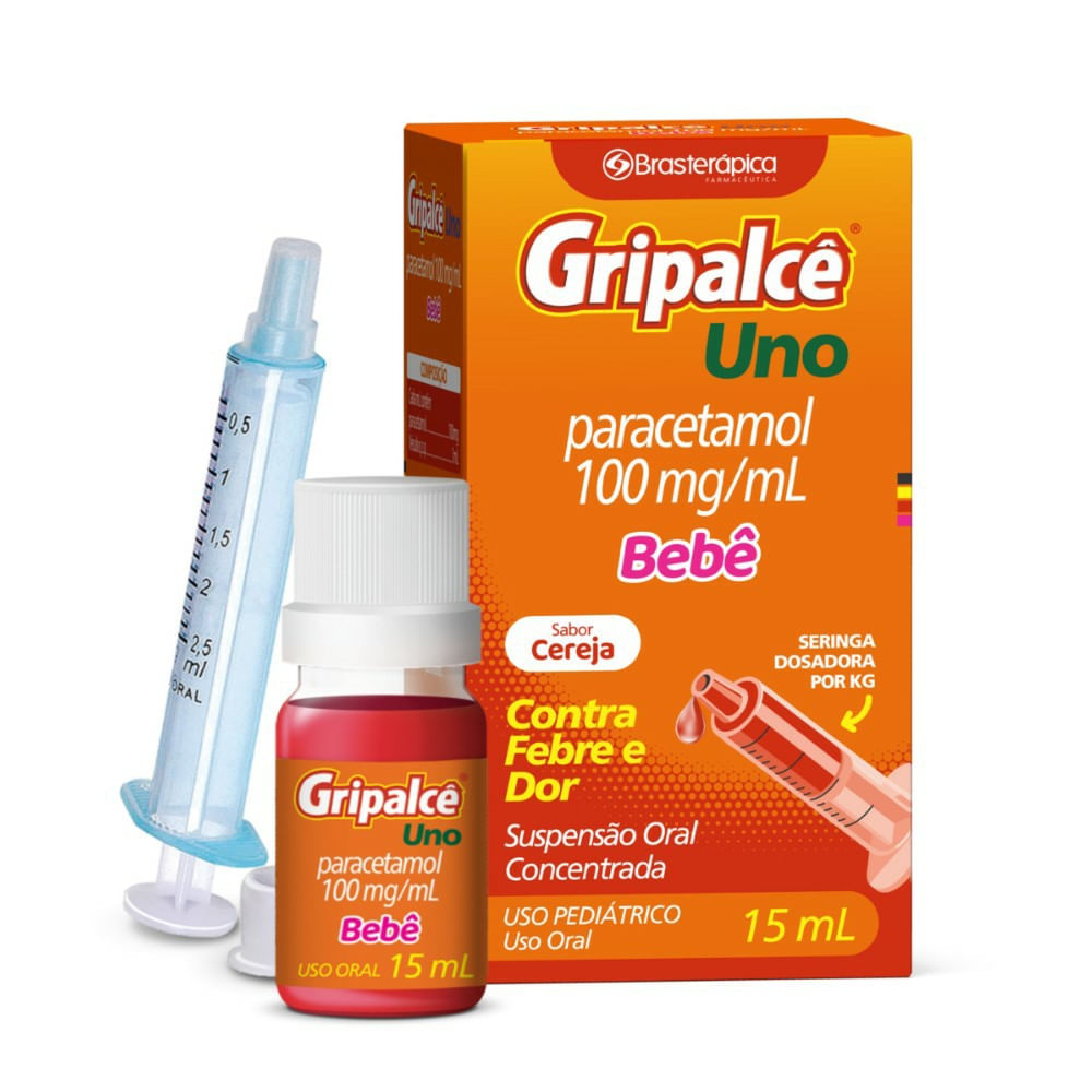 Gripalcê Uno Bebê 100mg/ml Suspensão Oral 15ml