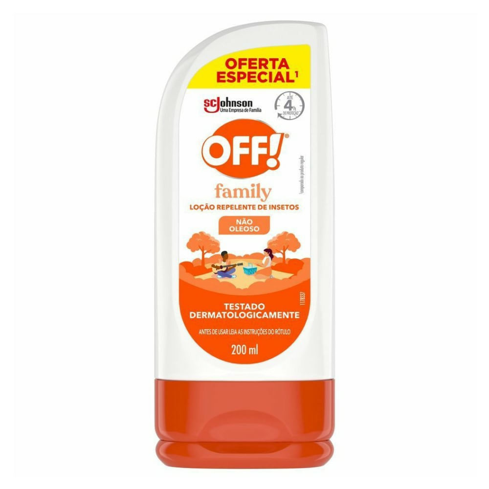Repelente OFF! Family Loção Oferta Especial 200ml