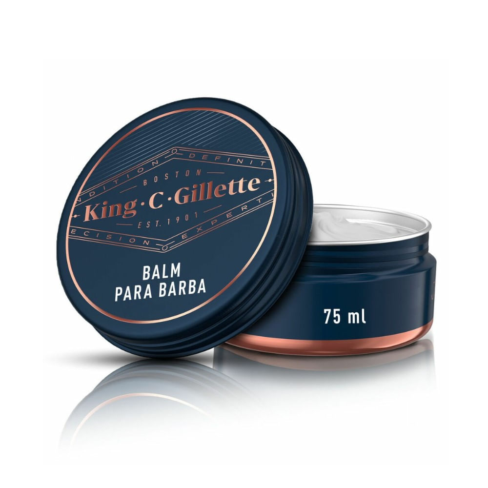 Balm Para Barba King C Gillette 75ml