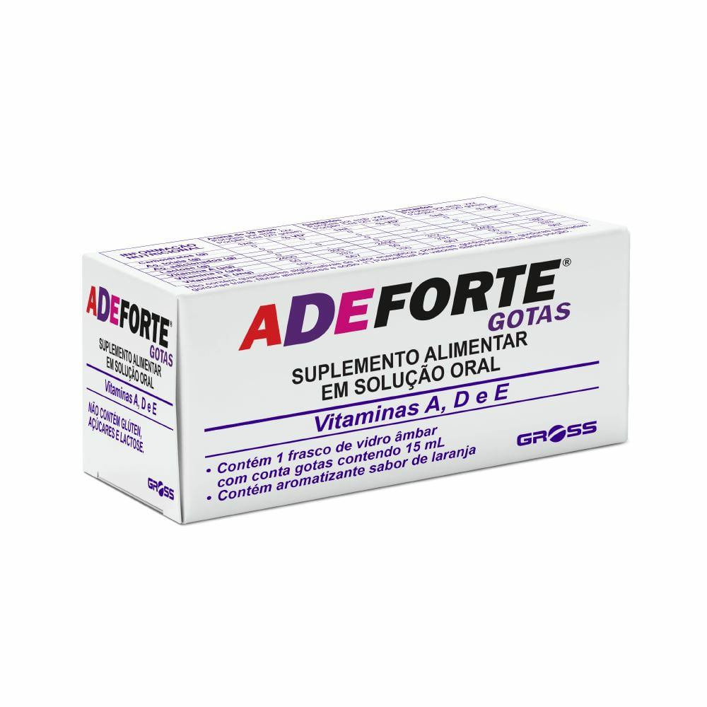 Suplemento Alimentar Adeforte Gotas 15ml
