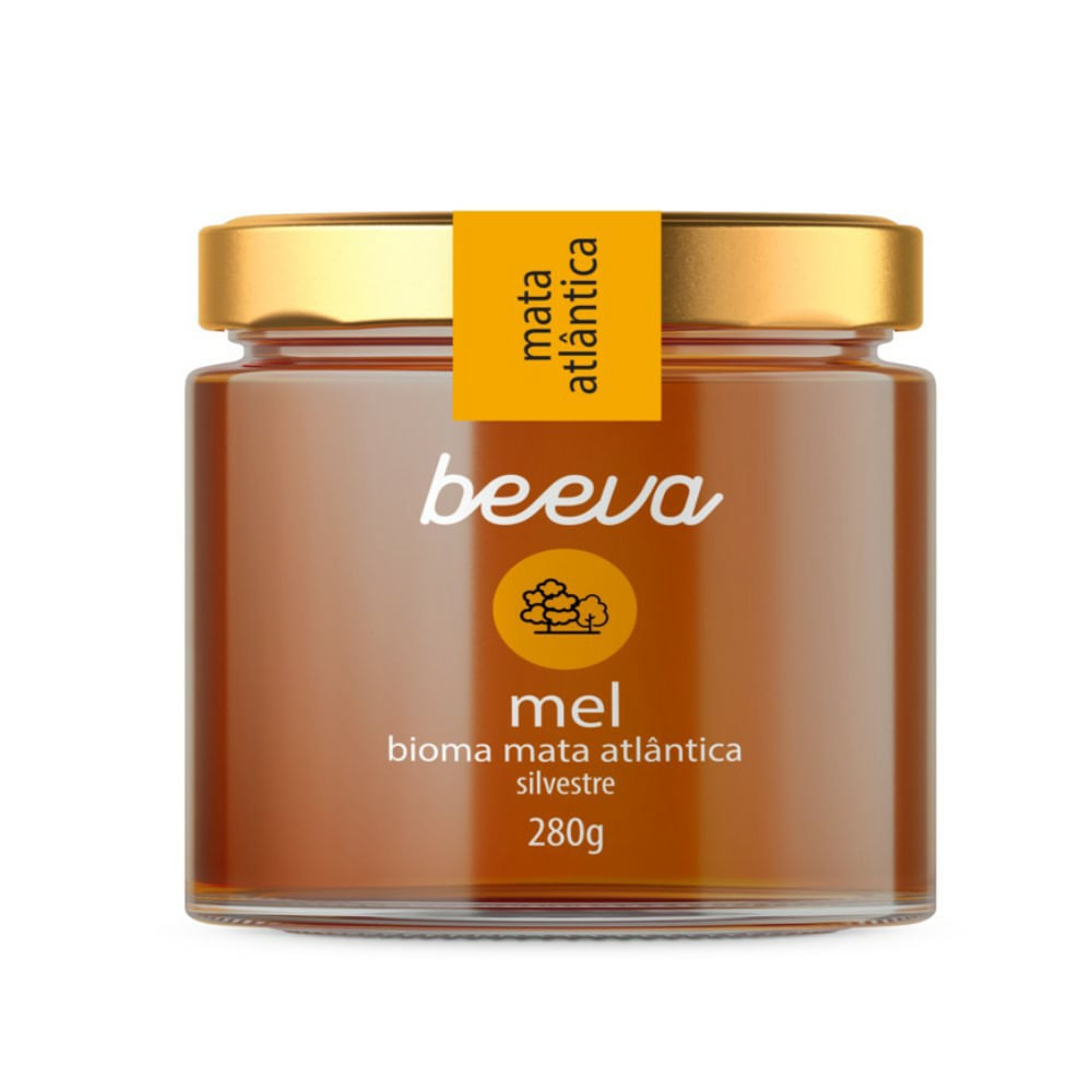 Mel Silvestre Beeva Mata Atlantica Vidro 280g