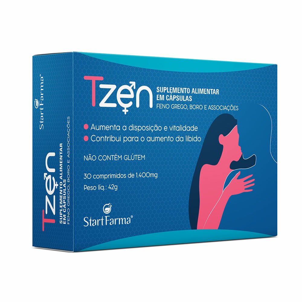 Suplemento Alimentar Tzen Starfarma 30 Comprimidos de 1.400mg