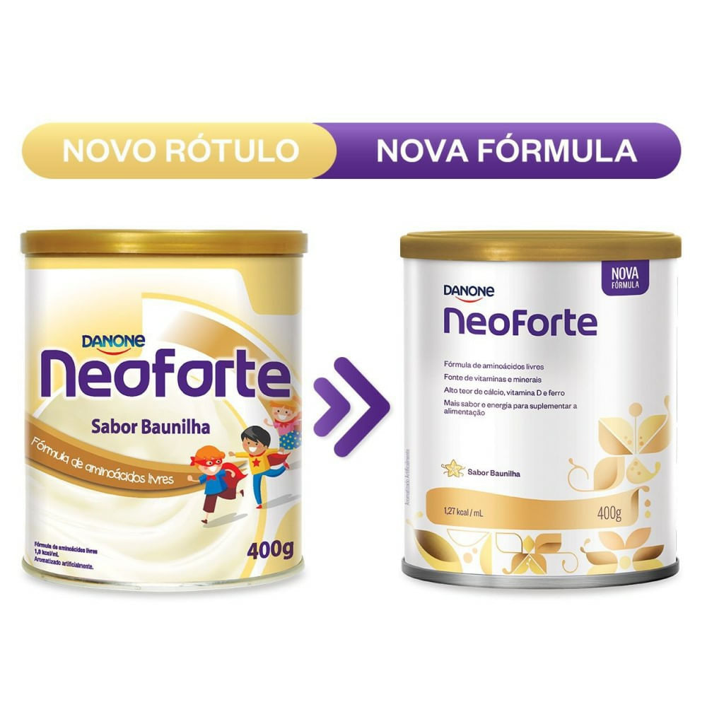 Neoforte Sabor Baunilha 400g