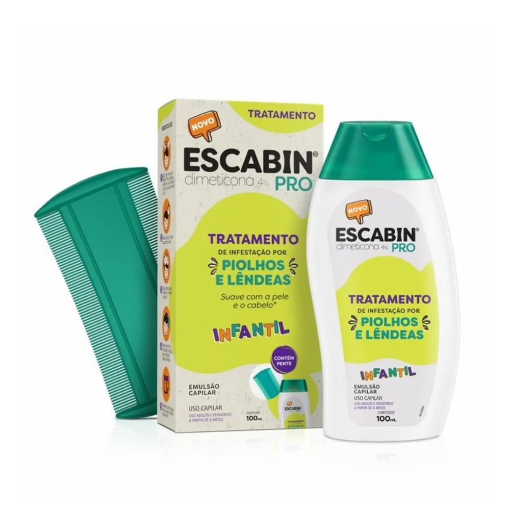 Escabin Pro 100ml - Drogaria Venancio