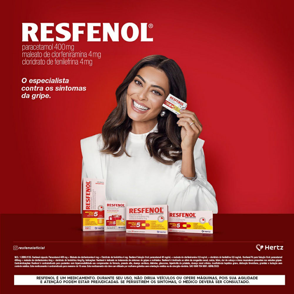 Resfenol 5 Cápsulas - Drogaria Venancio