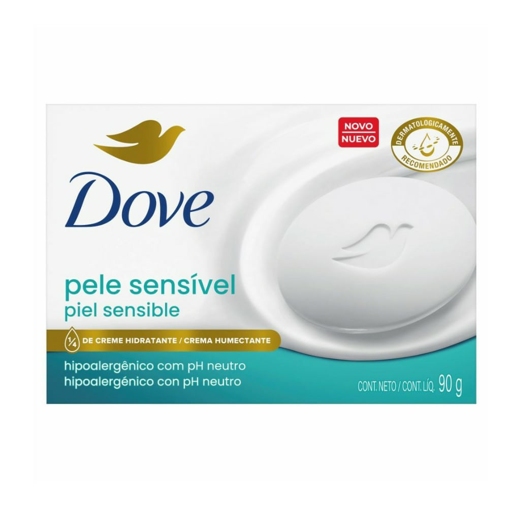 Sabonete em Barra Dove Pele Sensível 90g