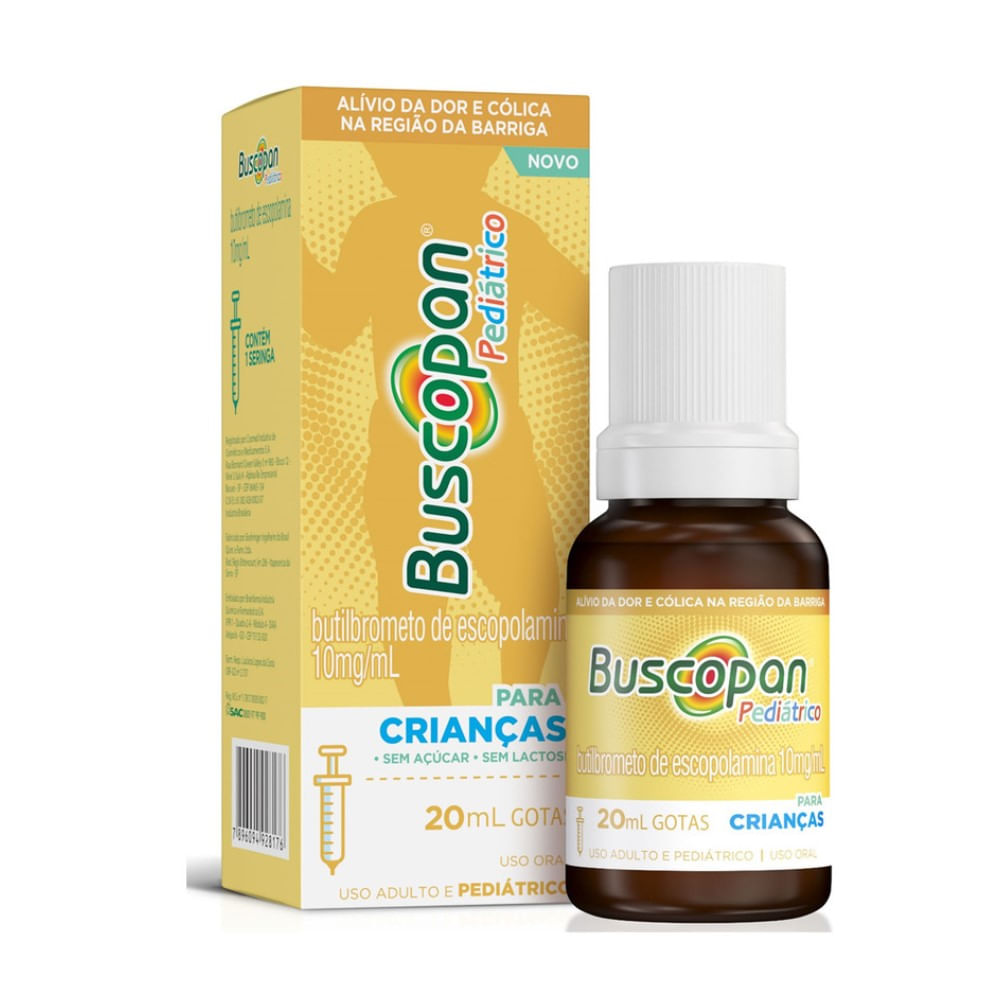 Analgésico Buscopan Pediátrico 10mg/ml Gotas 20ml