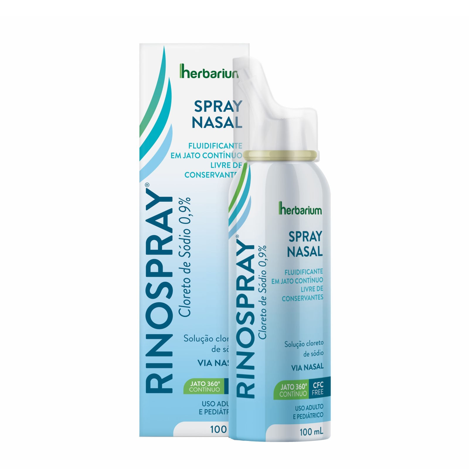 Rinospray 0,9% Herbarium Solução Nasal 100ml