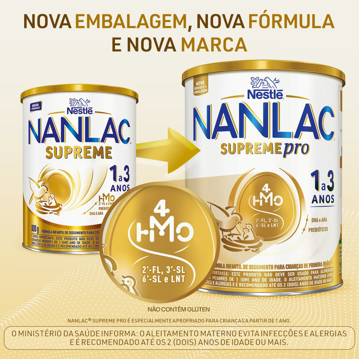 Fórmula Infantil Nanlac Supreme Pro 800g