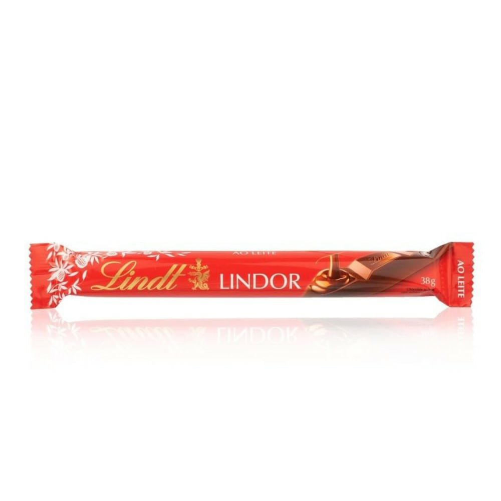 Chocolate Lindt Lindor milk stick 38g - Drogaria Venancio