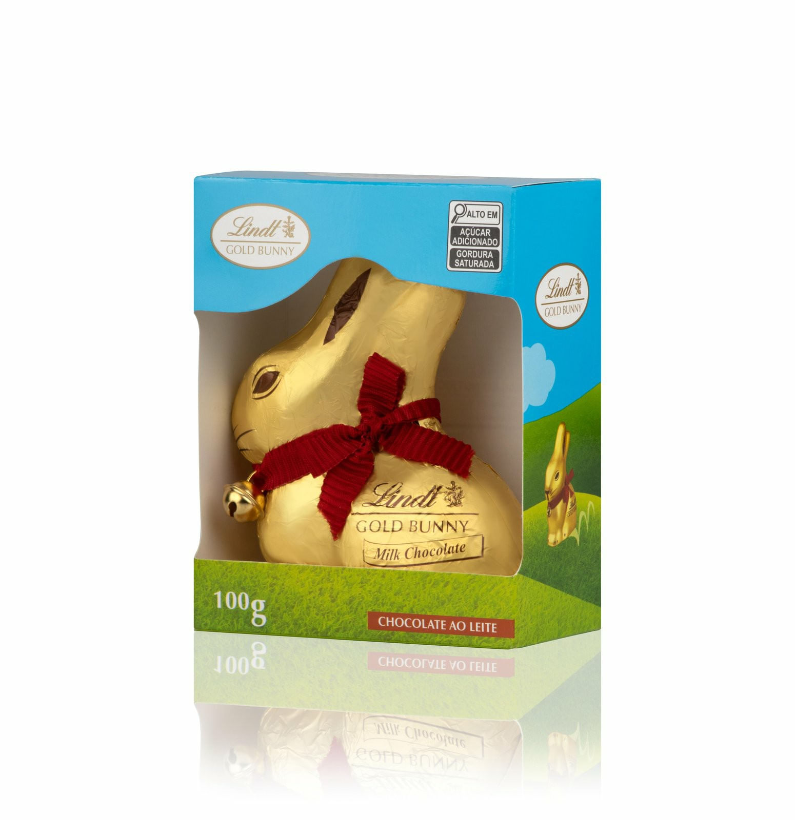 Chocolate Lindt Gold Bunny Ao Leite 100g