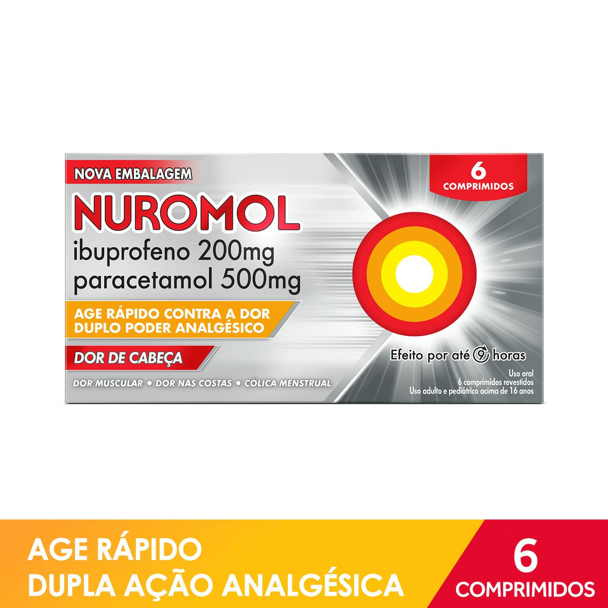 Nuromol Analgésico 6 Comprimidos