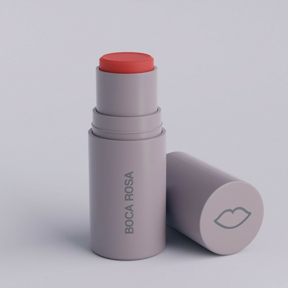 Stick Cor Multifuncional Boca Rosa 3 em 1 Tapajos