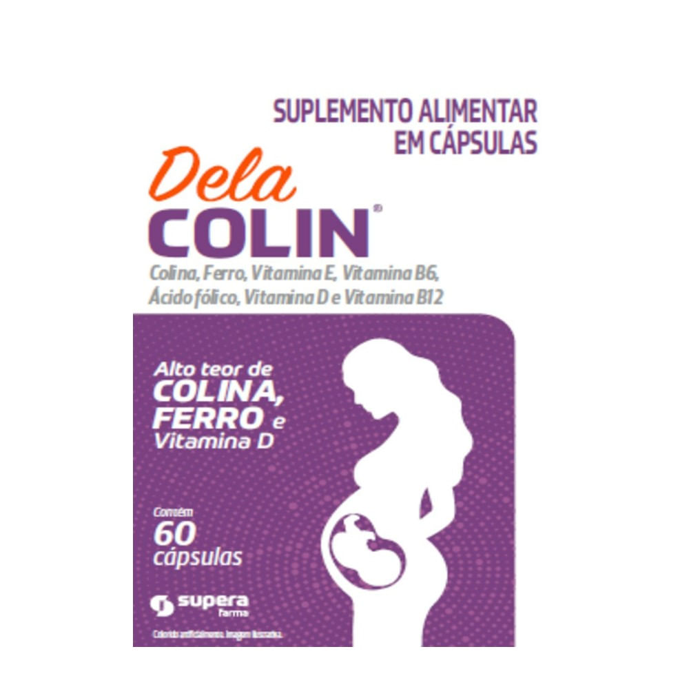 Suplemento Alimentar Supera Dela Colin 60 Cápsulas