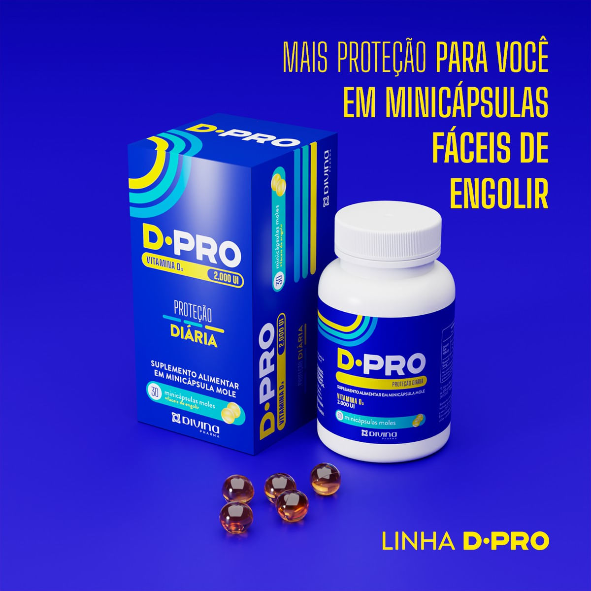 Vitamina D 2000 Ui D.Pro 30 Comprimidos