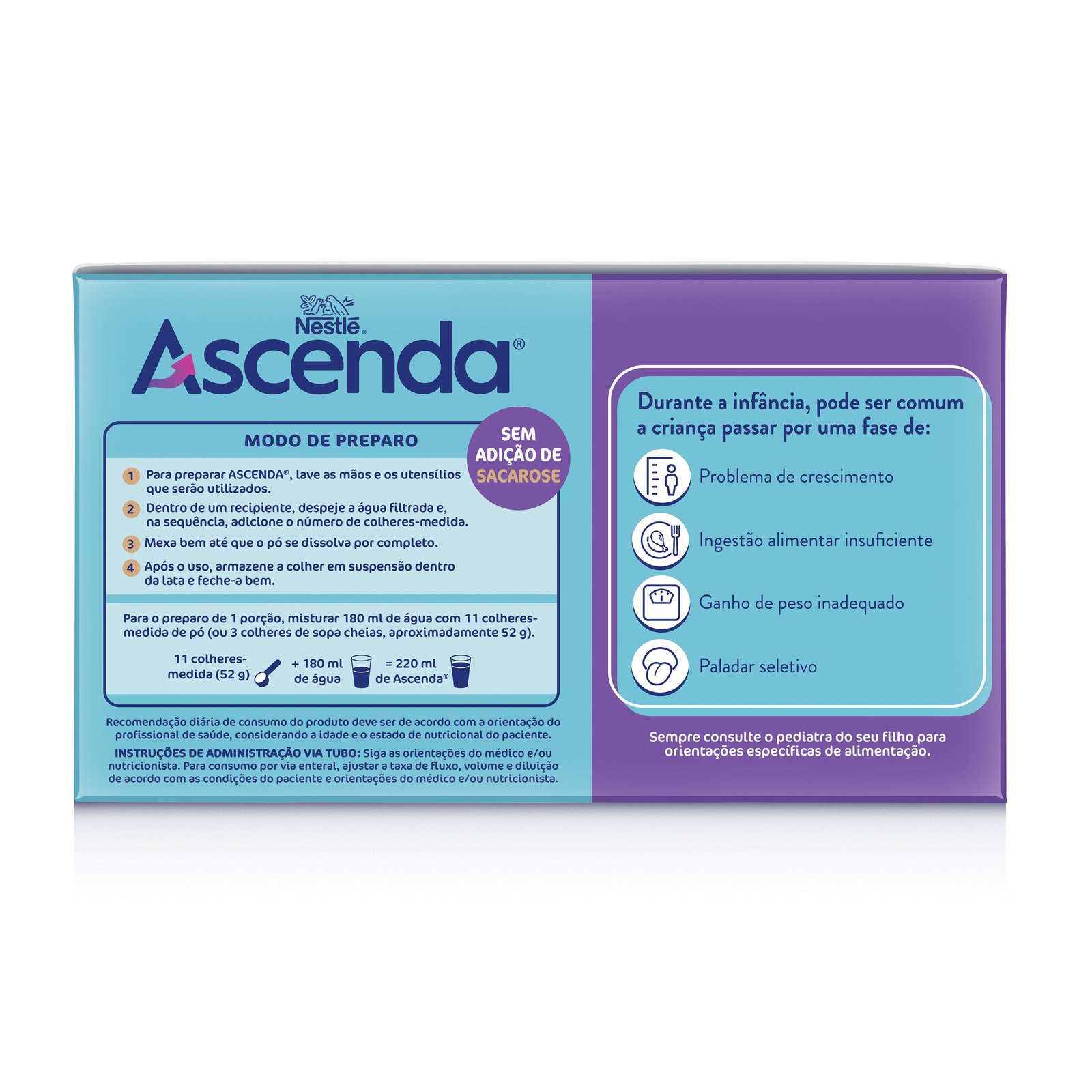 Suplemento Alimentar Ascenda Baunilha 800g + Suplemento Alimentar ...