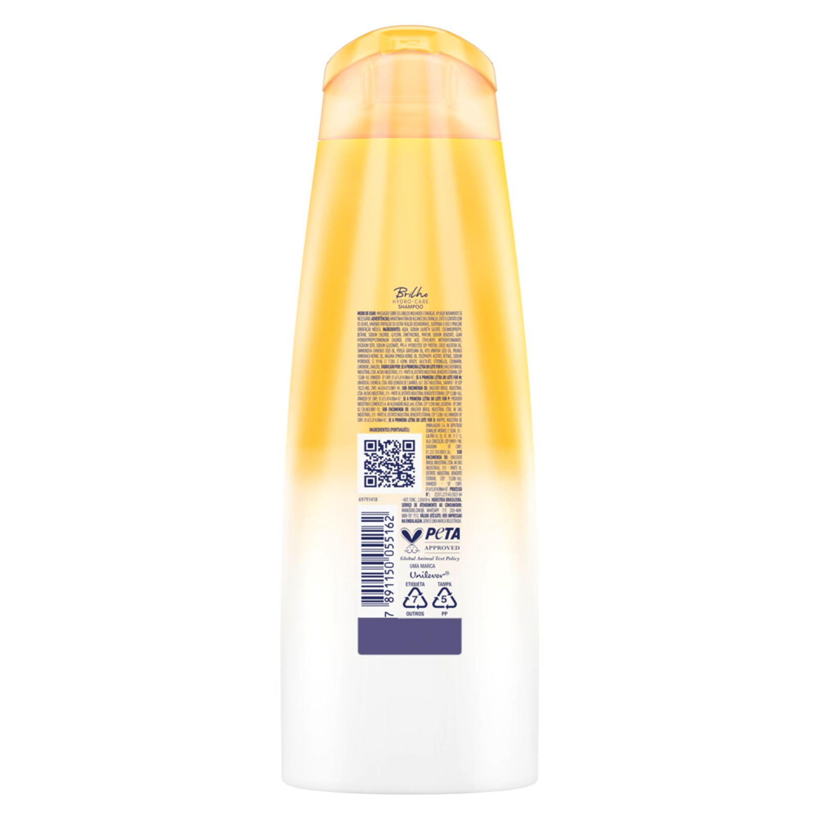 Shampoo Dove Brilho Óleo-Micelar 400ml