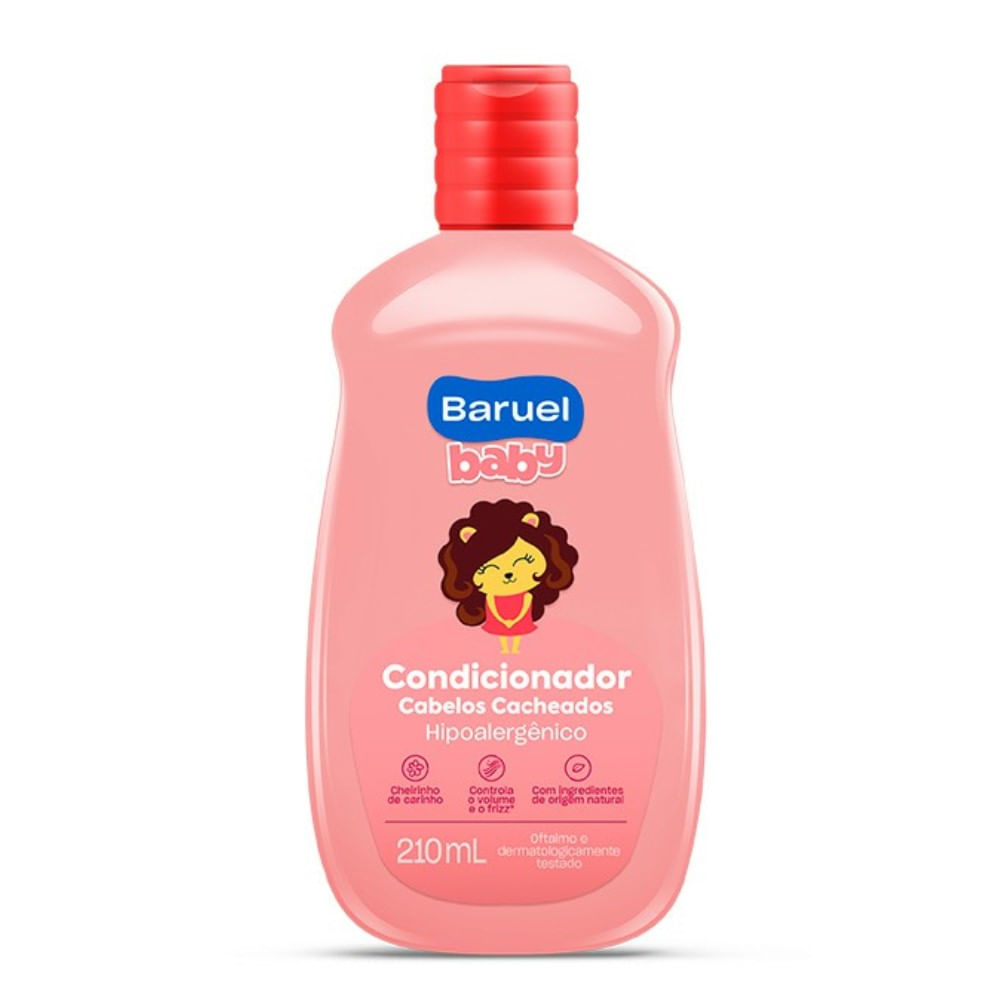 Condicionador Baruel Baby Cabelos Cacheados 210ml - Drogaria Venancio