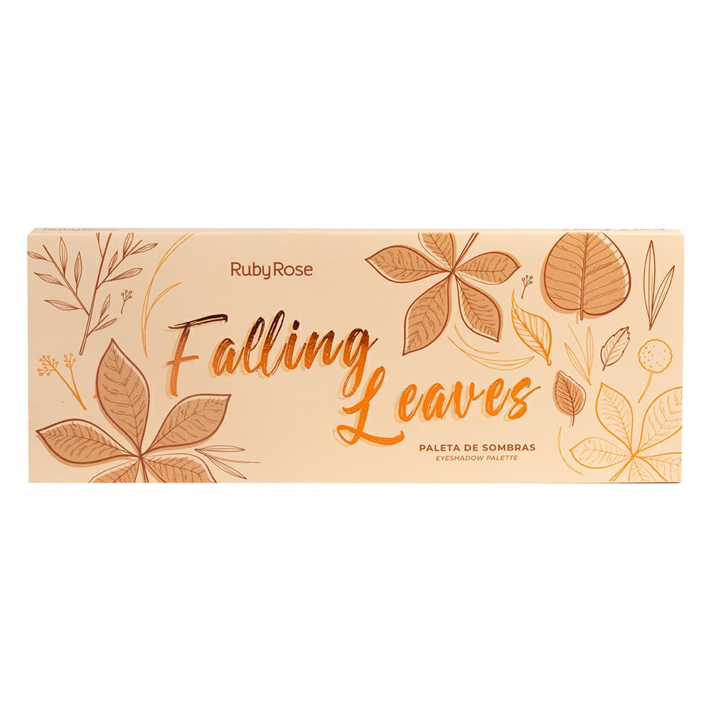 Paleta de Sombras Ruby Rose Falling Leaves - Drogaria Venancio