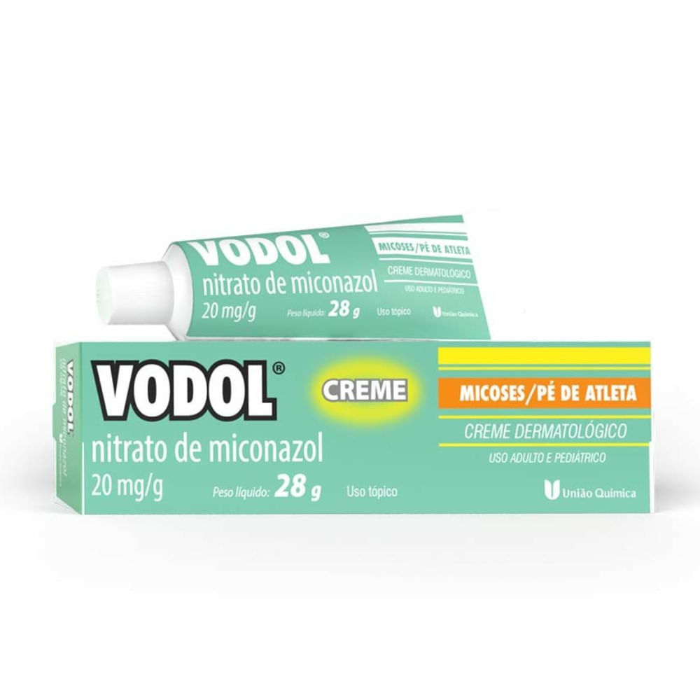 Vodol 20mg/g União Química Creme 28g