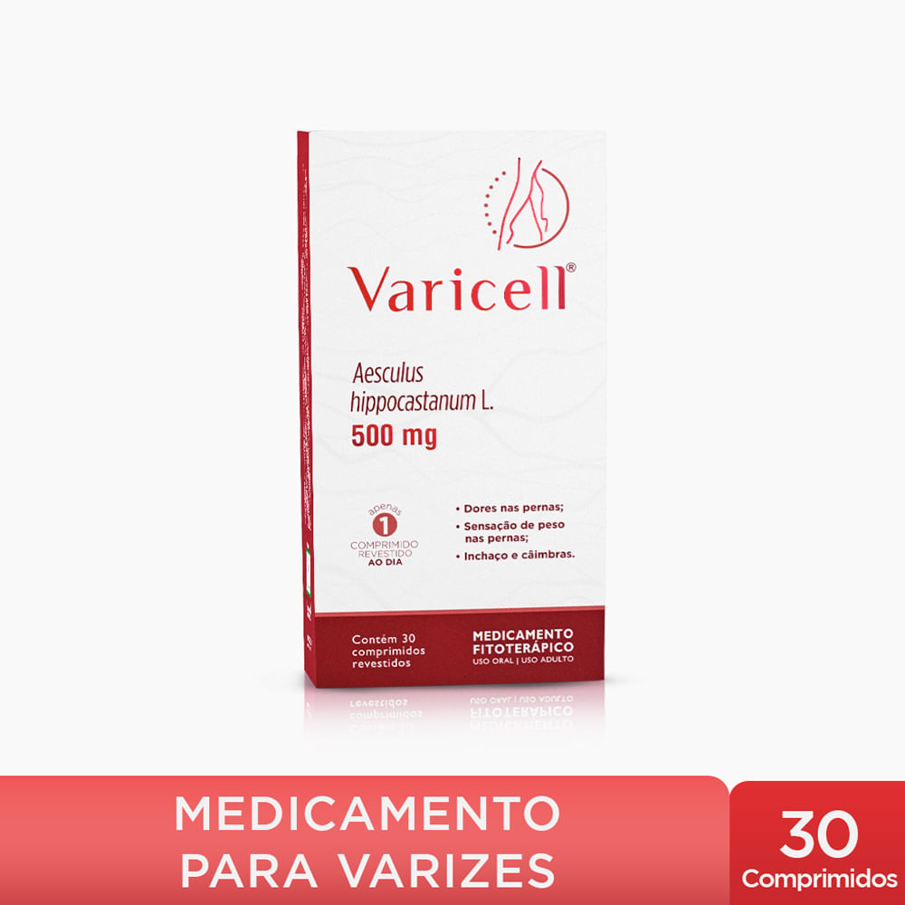 Varicell 500mg 30 Comprimidos