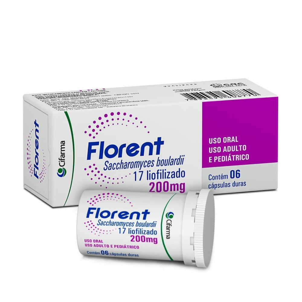 Florent 200mg Cifarma 6 Cápsulas