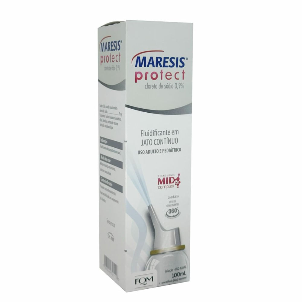 Maresis Protect 0,9% Solução Uso Nasal 100ml