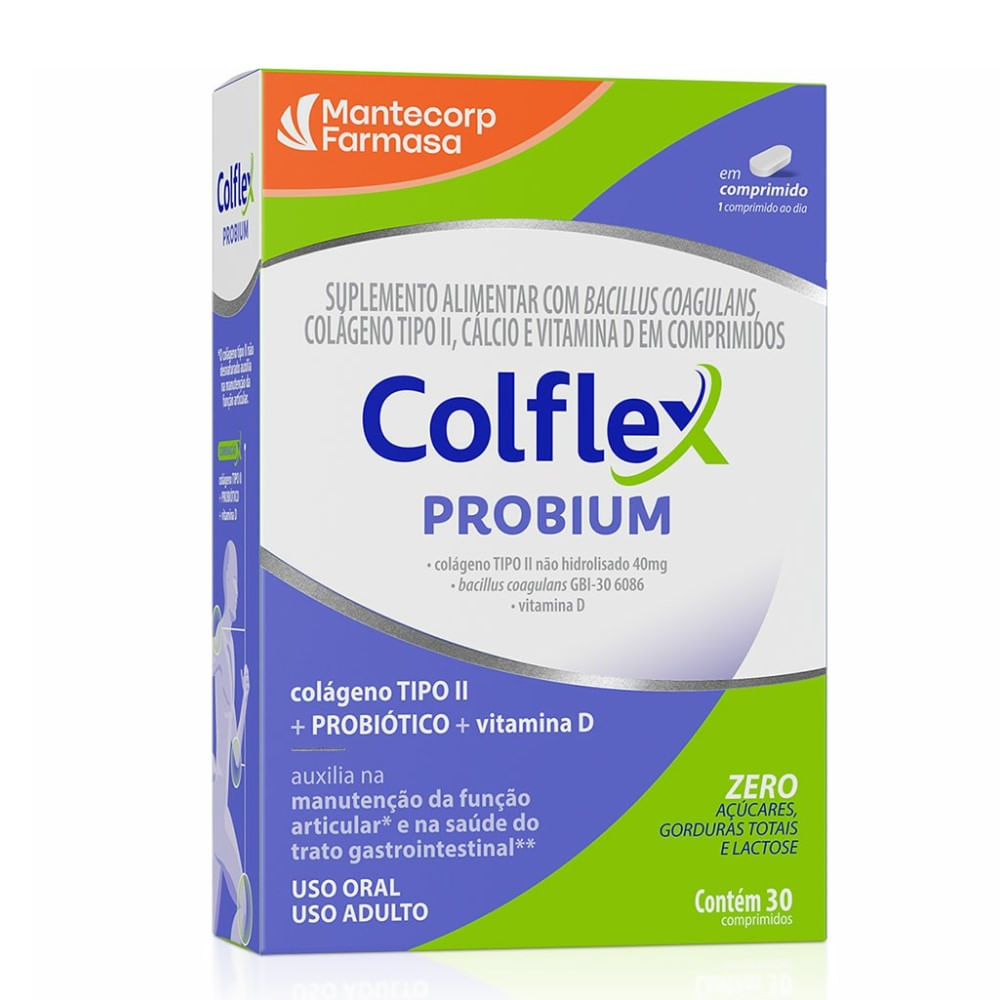 Colflex Probium Mantecorp 30 Comprimidos
