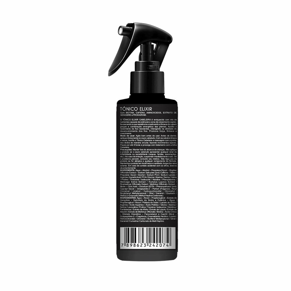 Tônico Elixir Widi Care Cabeleira Crescimento e Fortalecimento 120ml