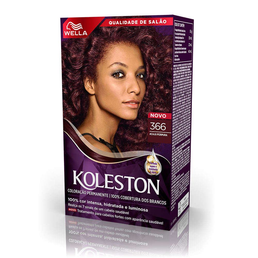 Tintura Wella Koleston 366 - Acaju Púrpura