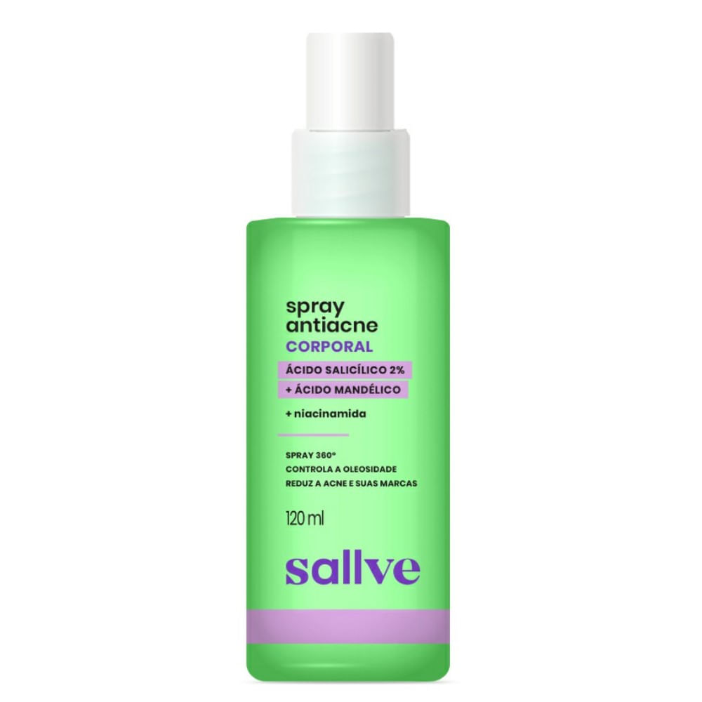 Spray Antiacne Corporal Sallve 120ml