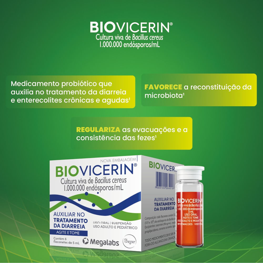 Biovicerin 6 flaconetes 5ml