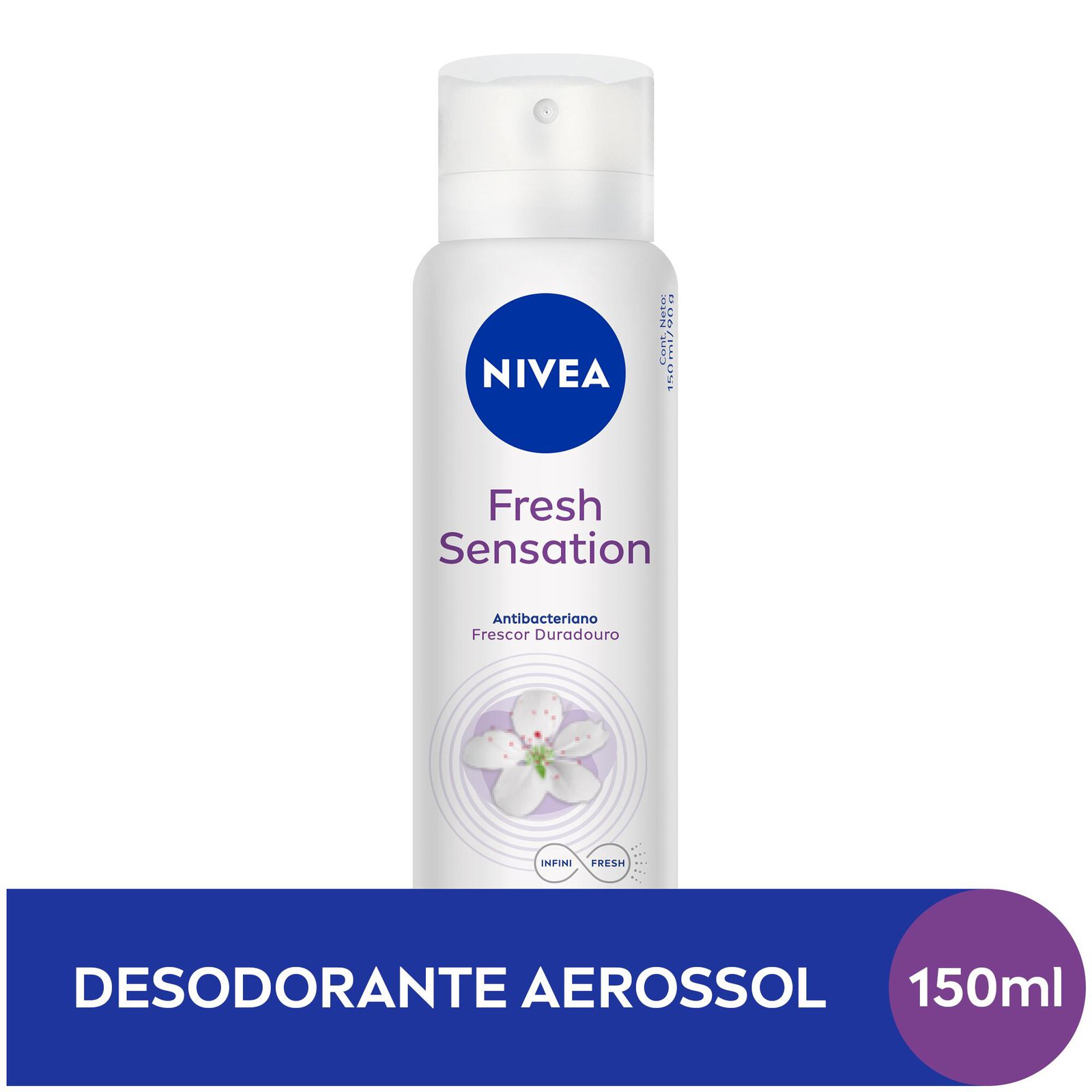 Desodorante Antitranspirante Aerosol Nivea Fresh Sensation 150ml