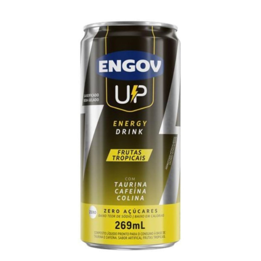 Energético Engov Up Frutas Tropicais 269ml