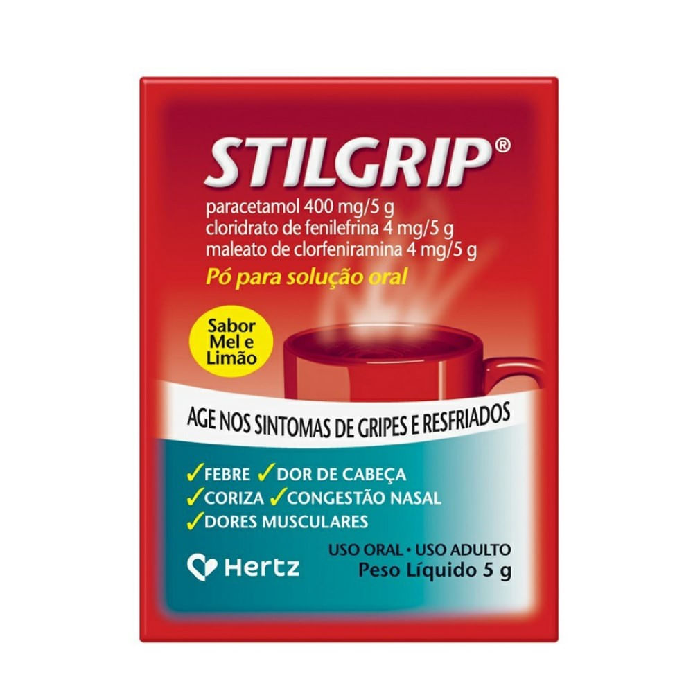 Stilgrip Sachê Sabor Mel e Limão 5g