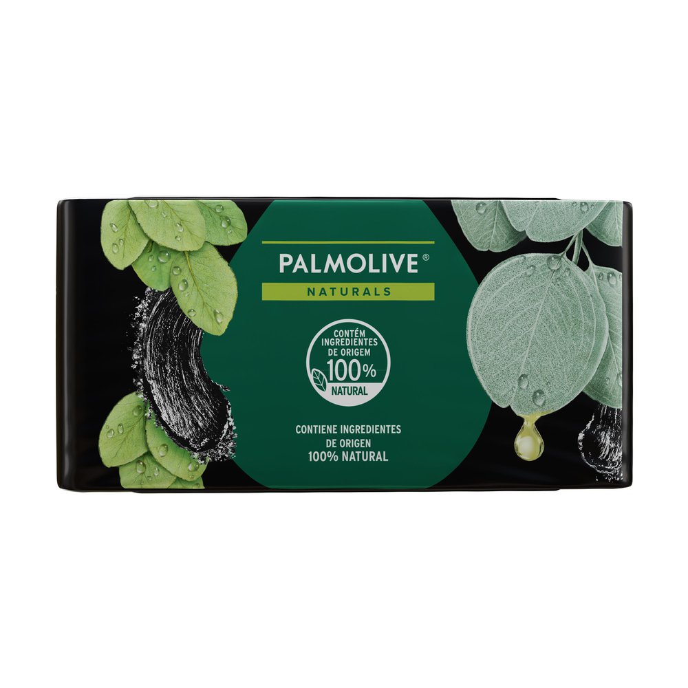 Sabonete em Barra Palmolive Naturals Sensação Purificante Argila Preta ...