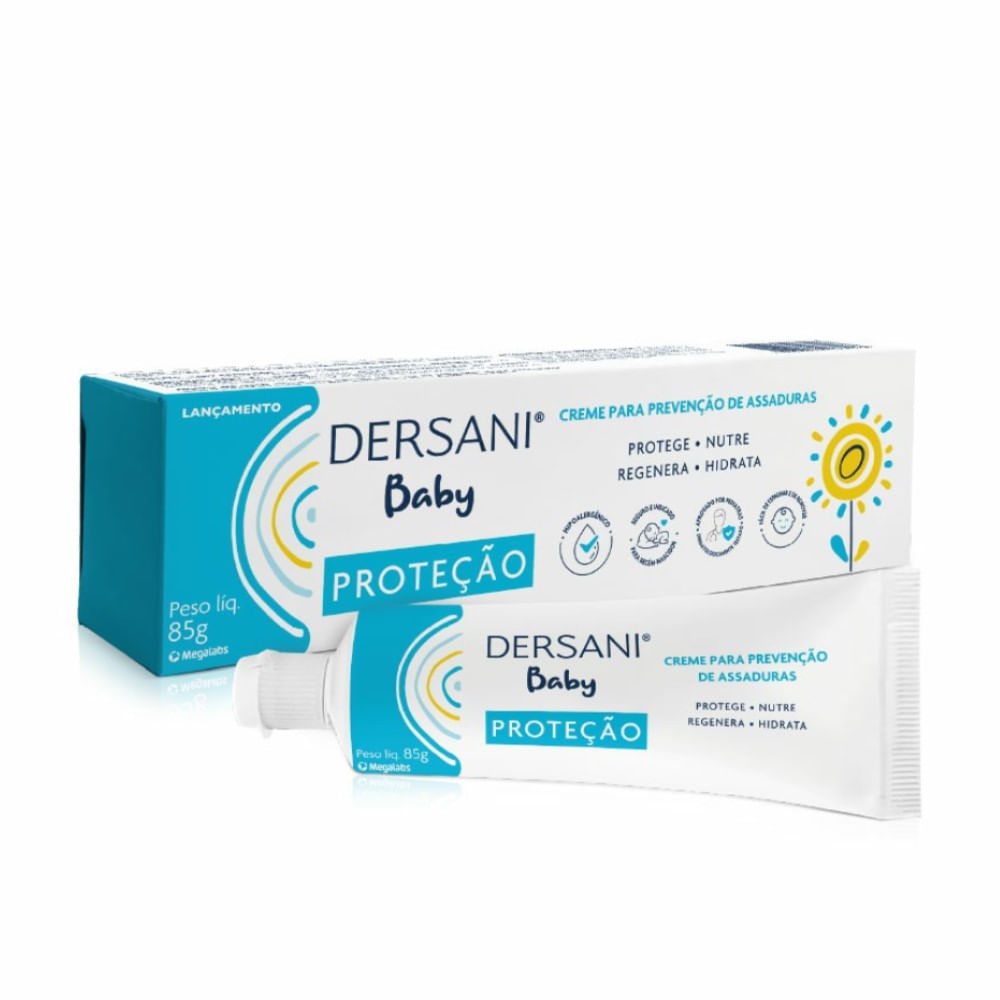 Creme para Prevenção de Assaduras Dersani Baby Proteção 85g