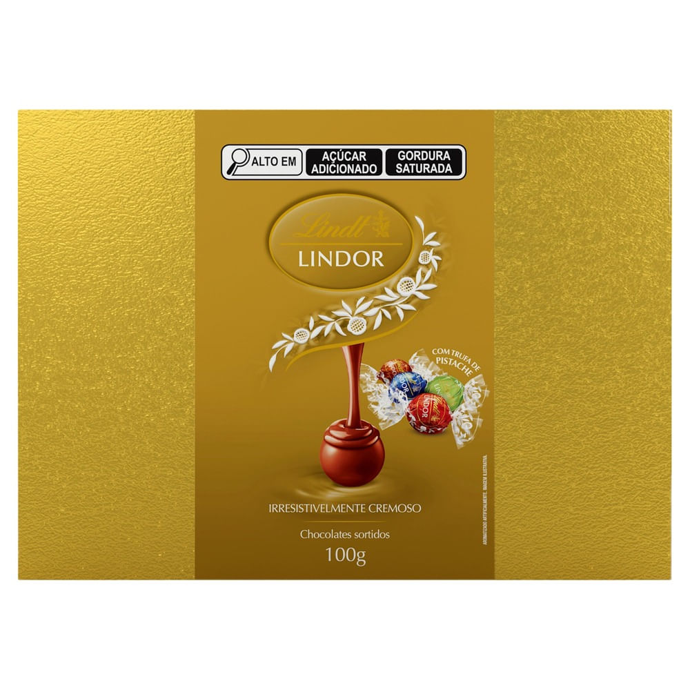 Chocolate Lindor Lindt Sortido 100g