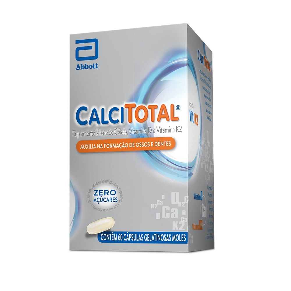 Calcitotal Abbott 60 Cápsulas Gelatinosas Moles