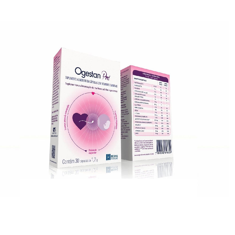 Ogestan Pré 30 cápsulas