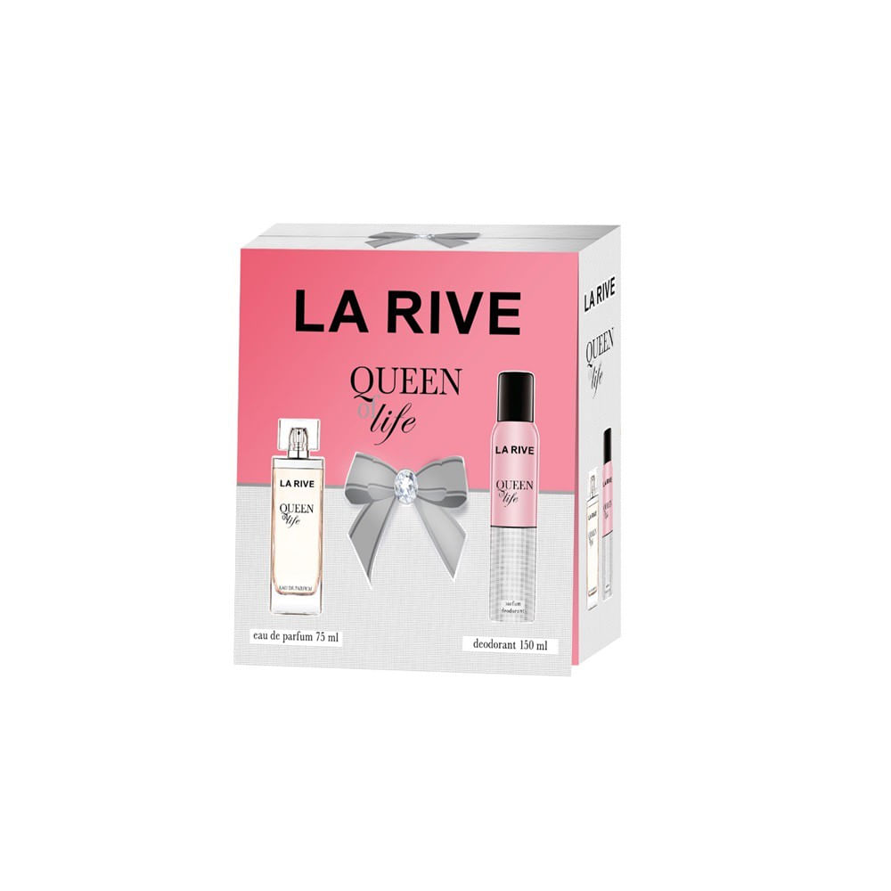 Perfume La Rive Queen of Life - 75ml + Desodorante 150ml