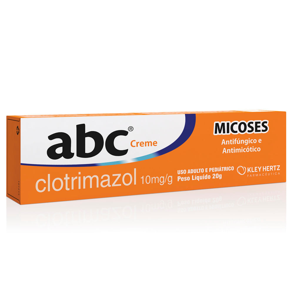 Abc Clotrimazol 10mg/g Creme Hertz 20g
